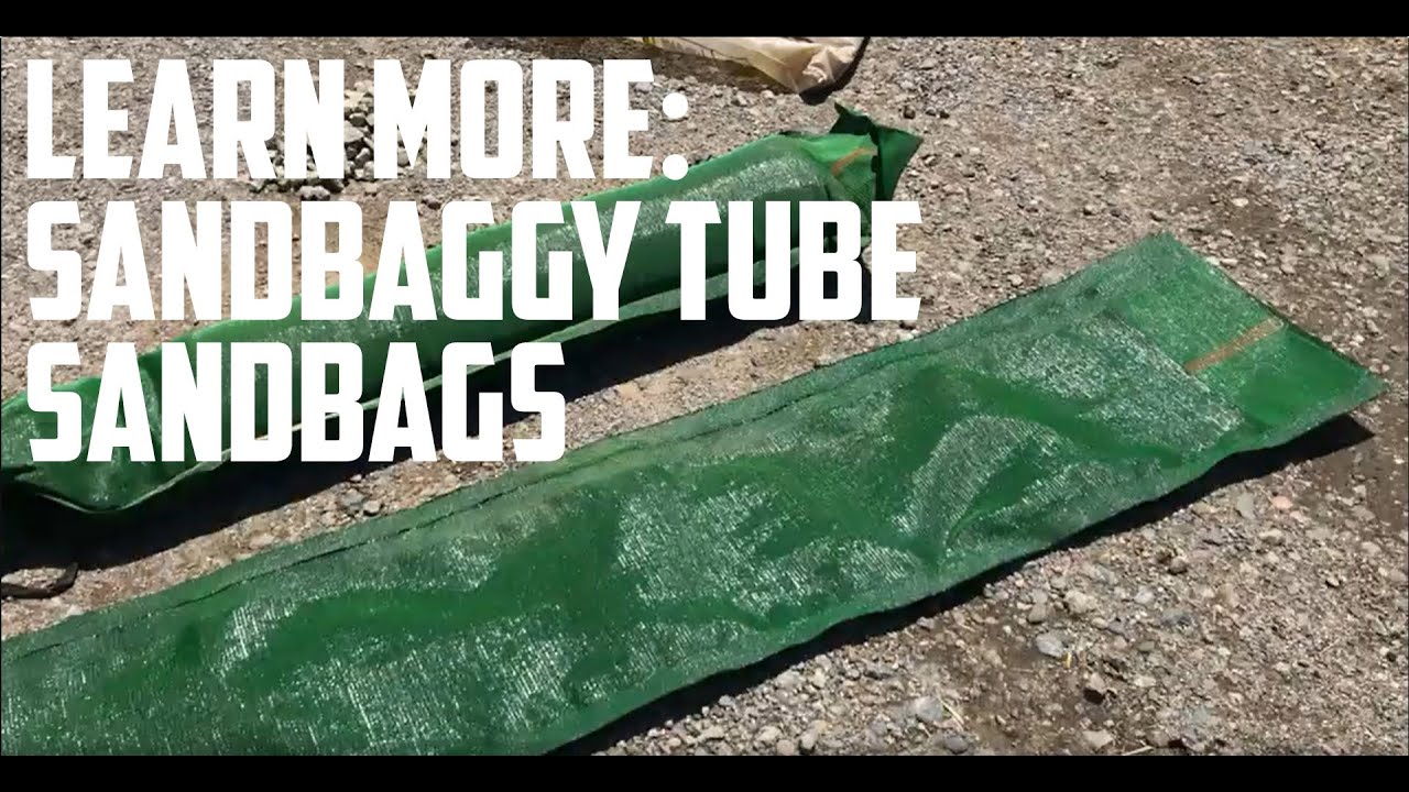 Sandbaggy Monofilament Tube Sandbags - Last 1-2 Years - YouTube