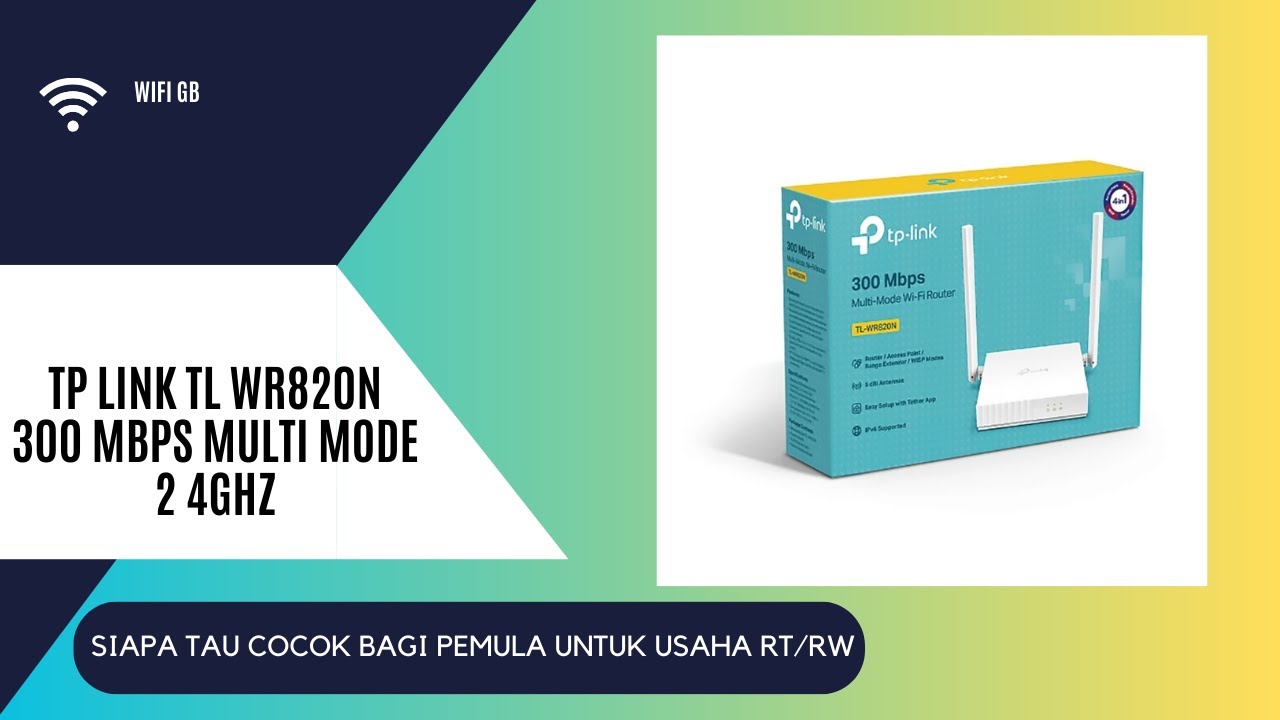 TP LINK TL WR820N 300 MBPS MULTI MODE 2 4GHZ WIFI ROUTER GARANSI RESMI ...