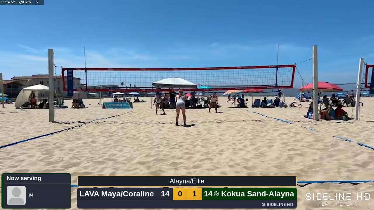 Kokua Sand-Alayna vs. LAVA Maya/Coraline (2025.07.09) - YouTube