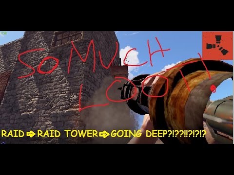 ONLINE RAID TO RAID TOWER TO GOING DEEP - RUST (PART 1) - YouTube