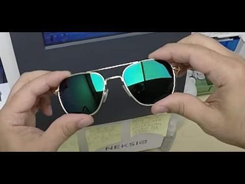 American Optical Original Pilot | Essilor XTRActive Transition Brown ...