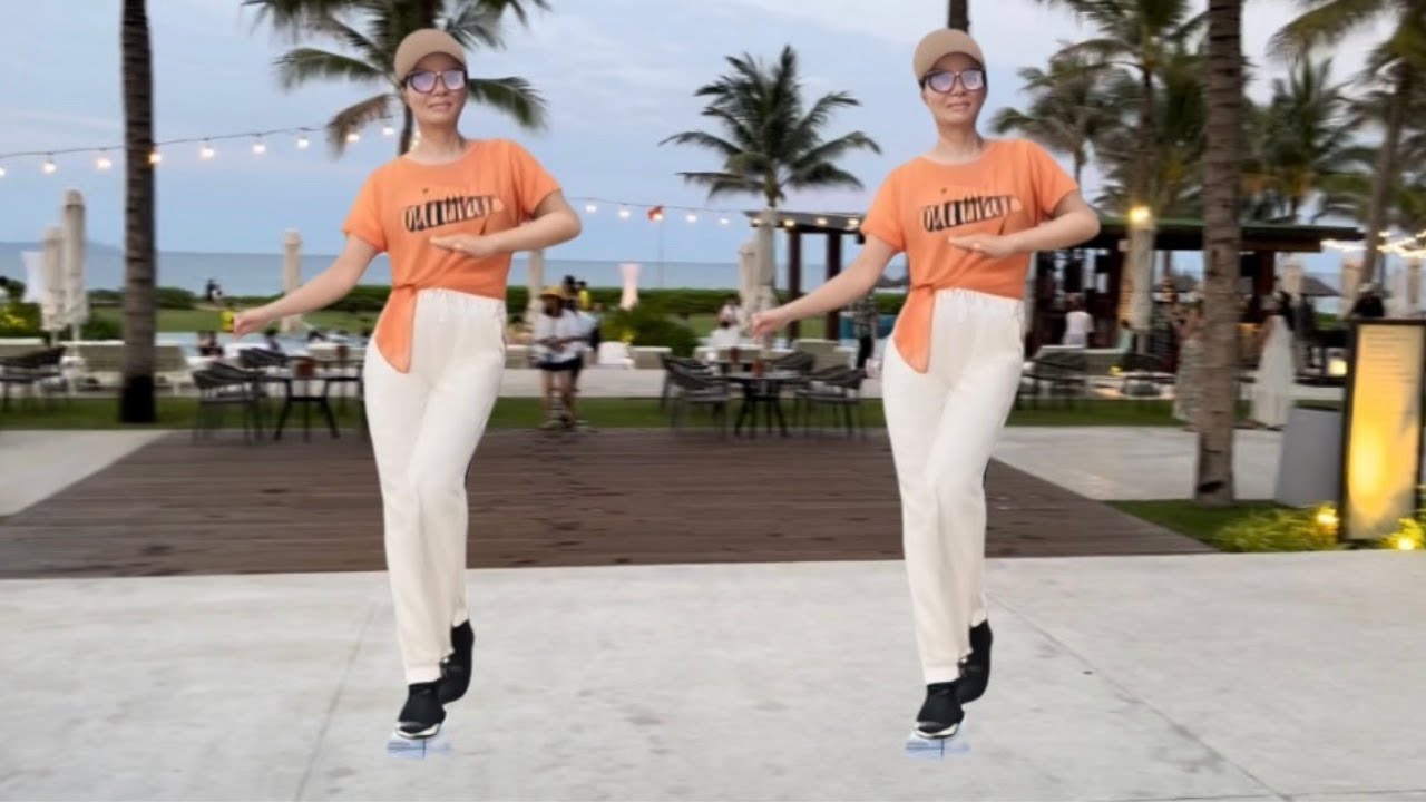 @Boney M Daddy Cool Line dance..#dance# folkdance# aerobic#Elderly ...