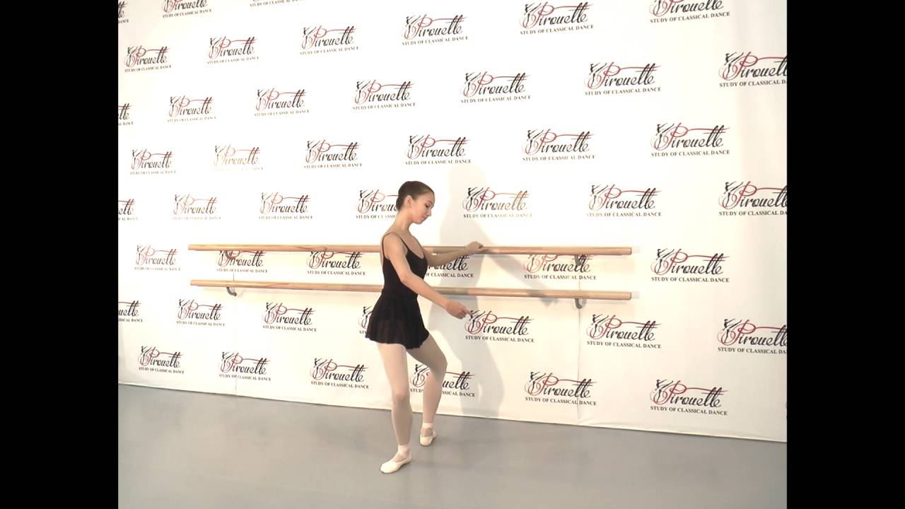"PIROUETTE" 02.03.02 Grand plié in the second position - YouTube