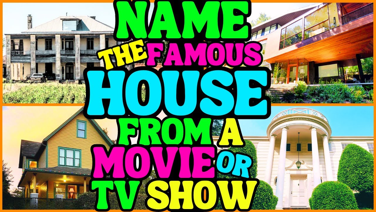 Guess The Iconic MOVIE or TV SHOW HOUSE 🏠 | Can You Name ALL 35 HOMES ...