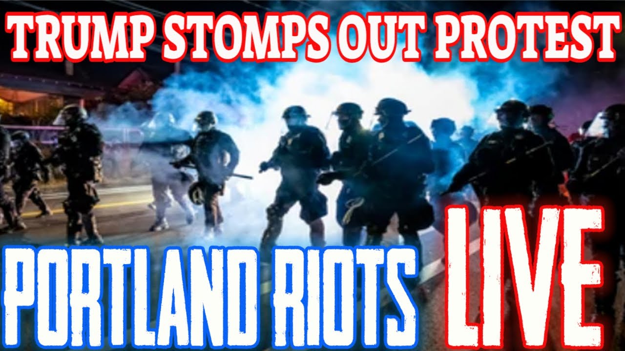 BREAKING LIVE FEED : PORTLAND OREGON RIOTS LIVE COVERAGE !!! - YouTube