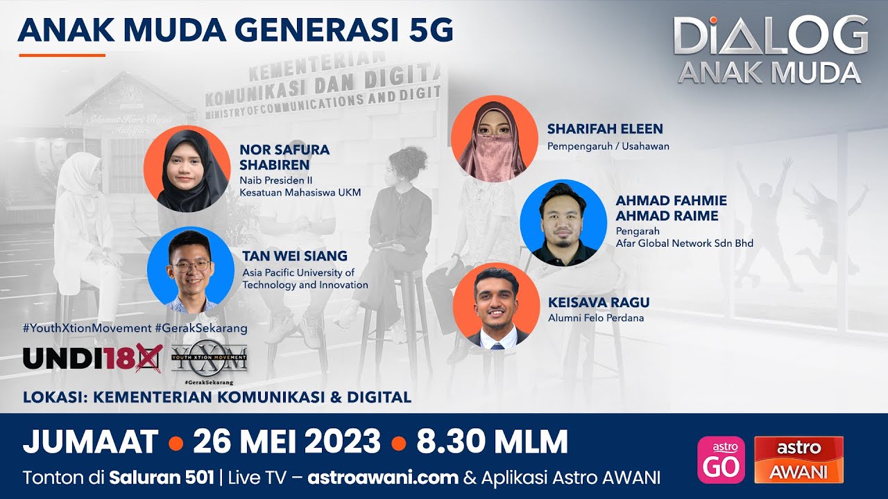 Dialog Anak Muda: Anak muda generasi 5G - YouTube