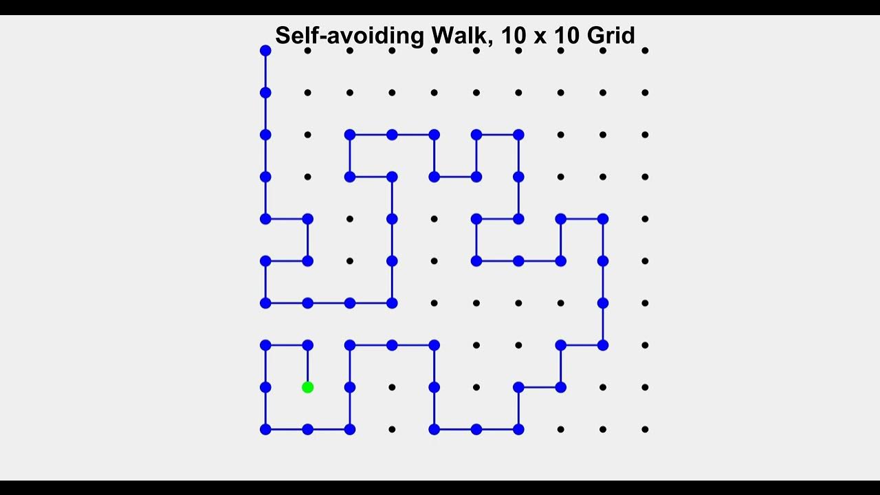 Self Avoiding Walks - YouTube
