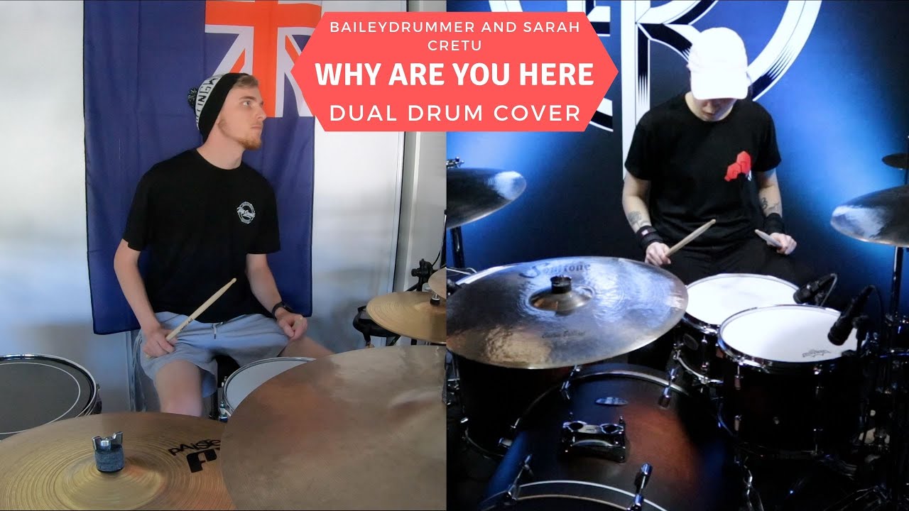 why are you here DRUMOFF | baileydrummer + Sarah Cretu - YouTube
