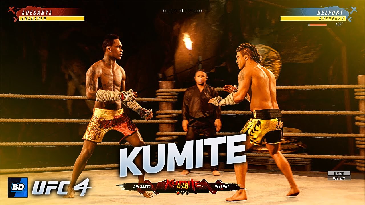 UFC 4 | Kumite Gameplay feat. Isreal Adesanya and Vitor Belfort - YouTube