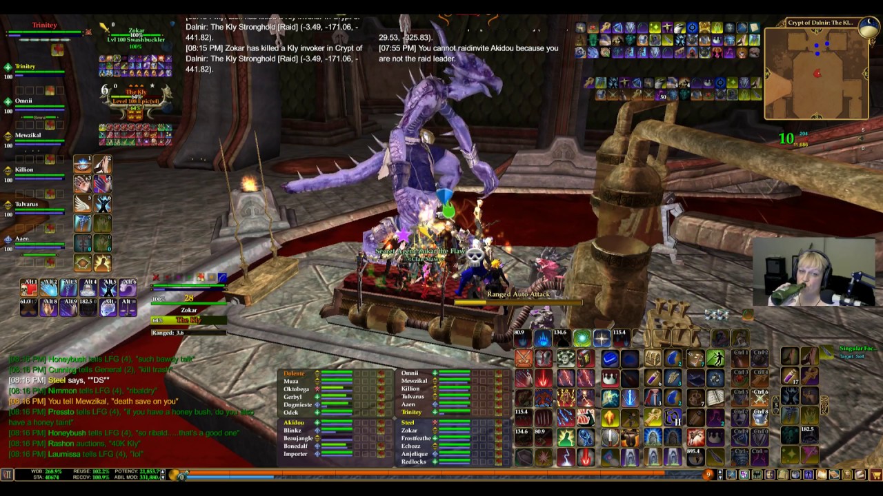 Crypt of Dalnir : The Kly Stronghold raid 4/25 - YouTube