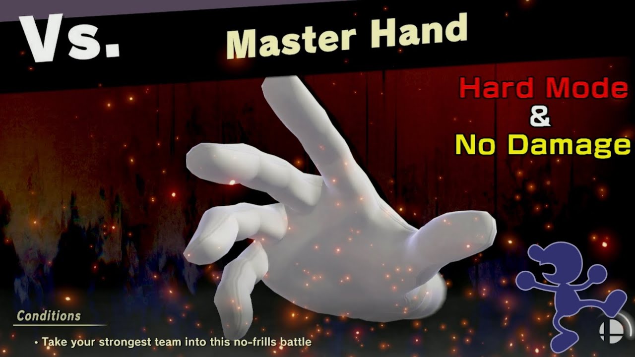 Super Smash Bros. Ultimate | World of Light - Master Hand Boss Fight ...