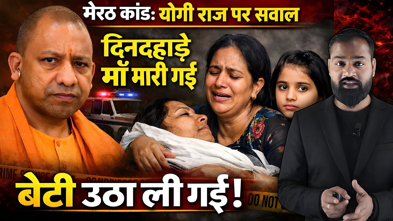 Meerut Case योगी राज की सच्चाई माँ की लाश, बेटी लापता ll #YogiRaj ...