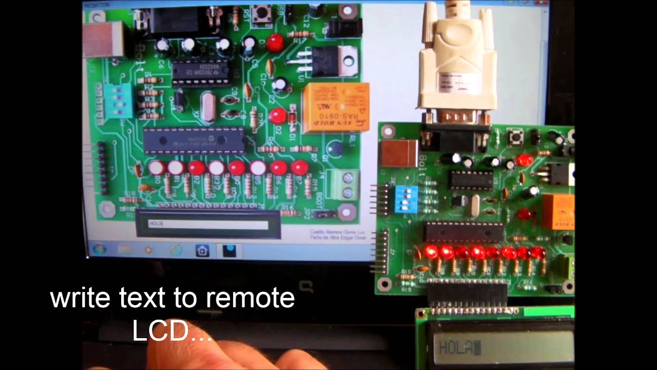 C Sharp Software graphics interface for 18F2550 microcontroller remote ...