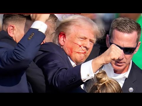 GOD SAVES DONALD TRUMP FROM DEATH ||”Trump Escapes Assassins Bullet ...