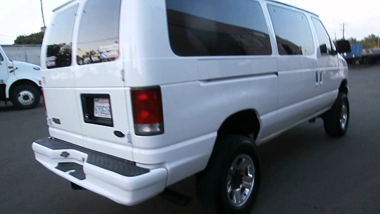 2001 FORD E350 DIESEL VAN 4X4 - YouTube