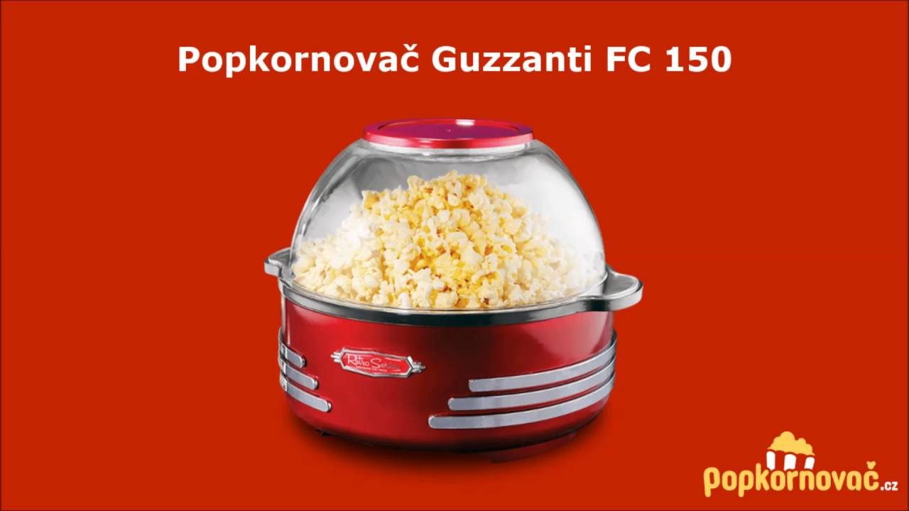 Popkornovač Guzzanti FC 150 - YouTube