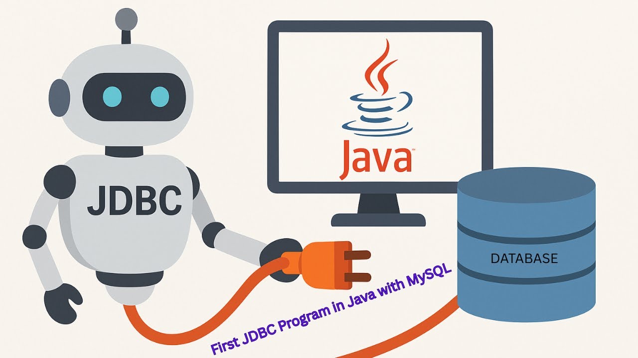 First JDBC Program in Java with MySQL | Step-by-Step Explanation in ...