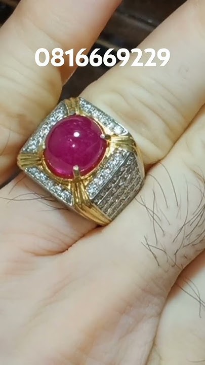 Natural Ruby Hc mozambique memo AGLI R.perak - YouTube