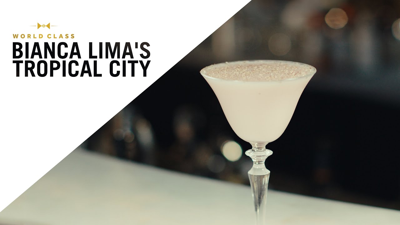Bianca Lima's Tropical City Cocktail | World Class - YouTube