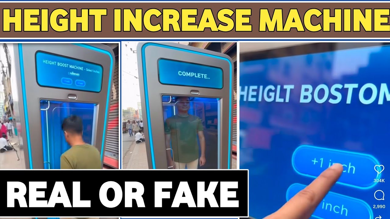 Height Increase Machine Real Or Fake • Height Boost Machine Real Or ...