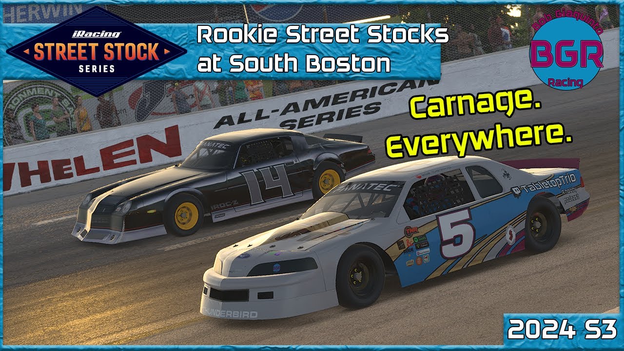 Week 13 Street Stocks at South Boston Speedway - iRacing Rookie Street ...
