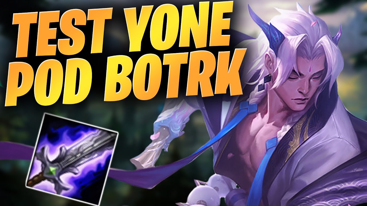 BOTRK YONE | Testujemy Yone na PBE - YouTube