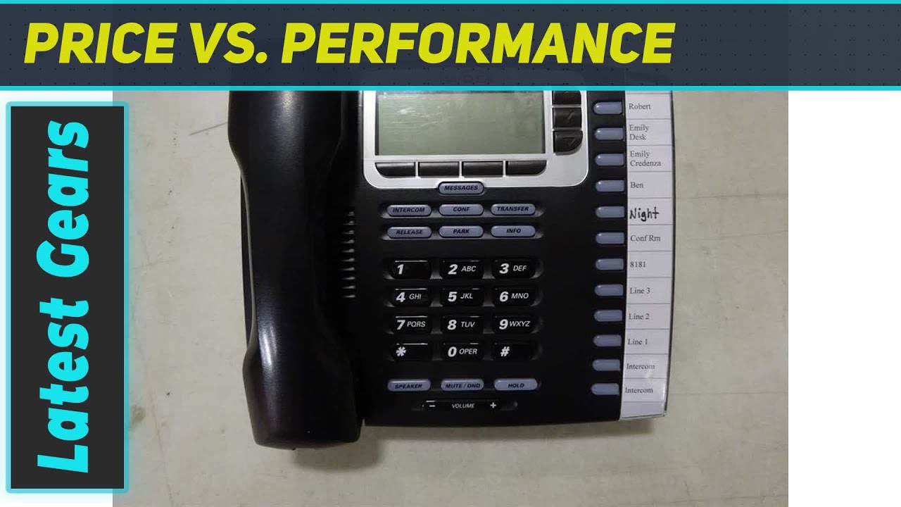Allworx 9212 VoIP Phone - Ultimate Efficiency and Functionality - YouTube