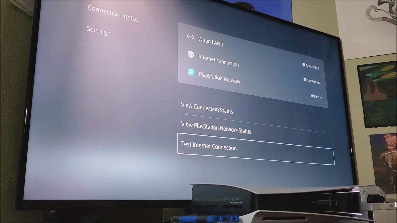 Sony PlayStation 5 Network SpeedTest - YouTube