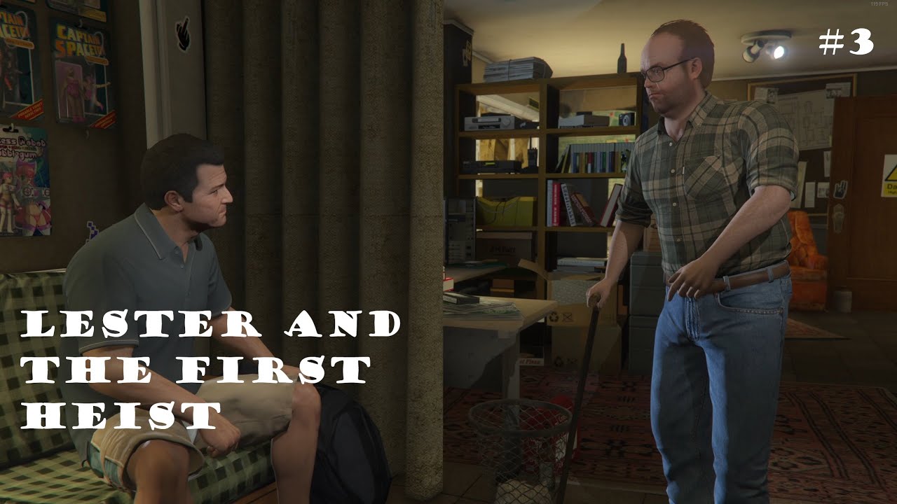 Lester And The First Heist | #GTA5 | Full Playthrough | #3 - YouTube