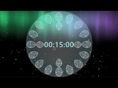 ❌ No Copyright 3D 🕜 15 Second Countdown Timer w Sound 26a- Free For Video Editor gratis temporizador