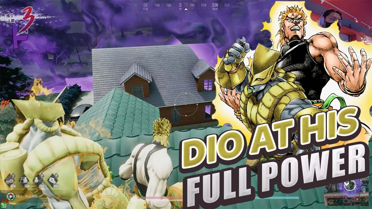 Playing with Dio Brando at His Full Power Jojos Bizarre Adventure Last ...