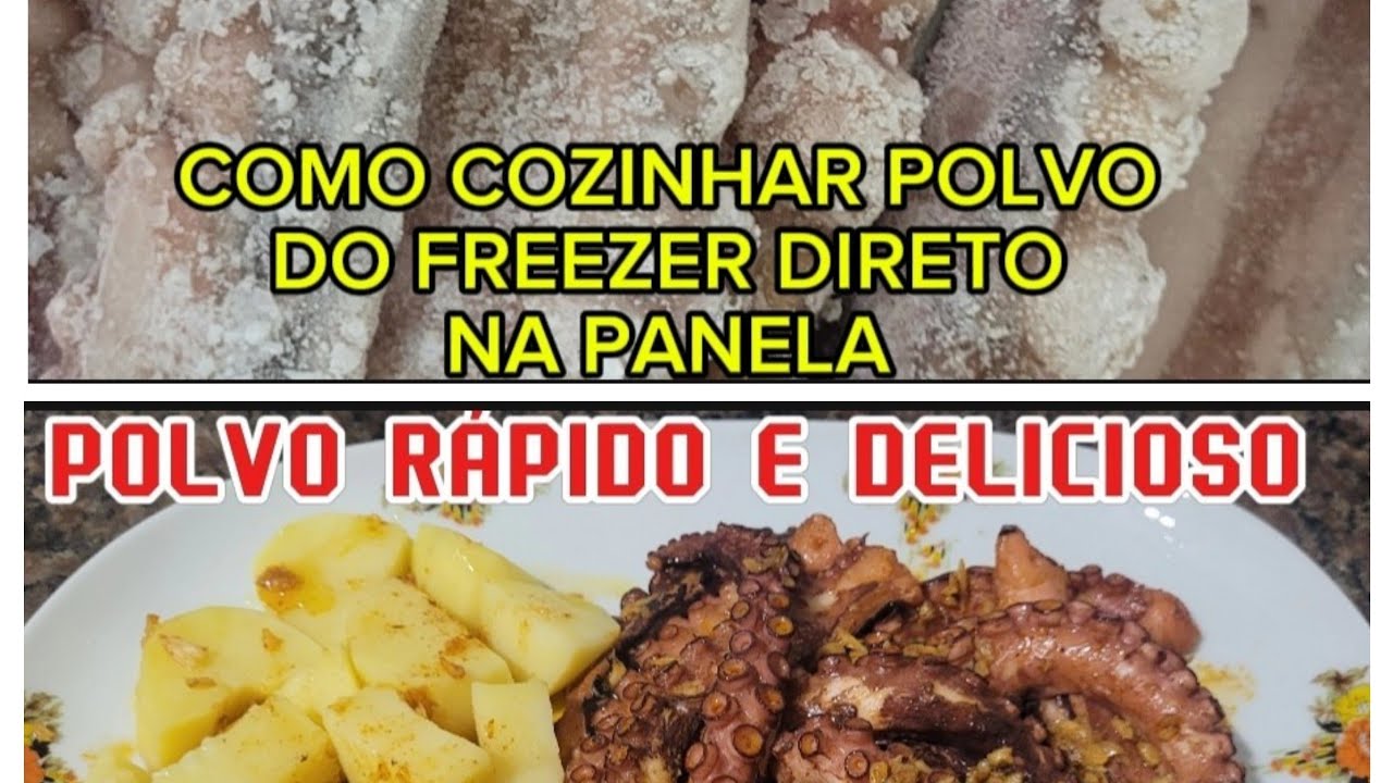 COMO COZINHAR POLVO CONGELADO RÁPIDO E MACIO - YouTube