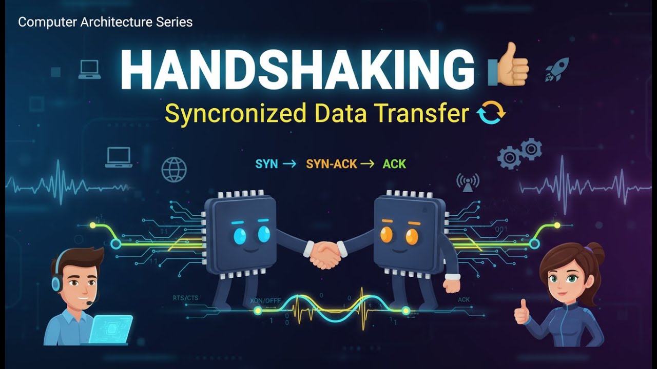 Understanding Handshaking & Flow Control 💡 | Computer Organization ...