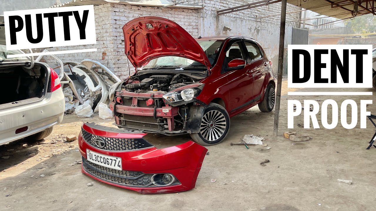 My Project Car Denting Work Done - YouTube