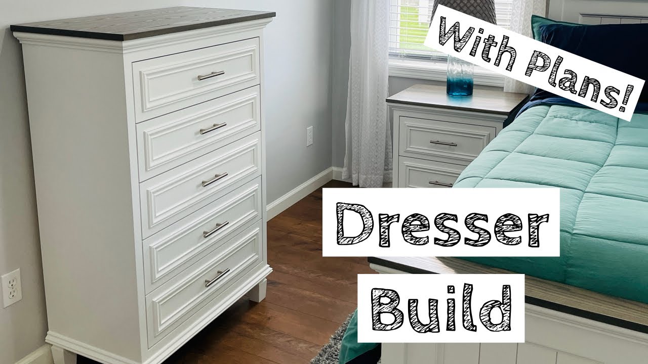 Building a Dresser! | Bedroom Suite Build Series Part 3 - YouTube