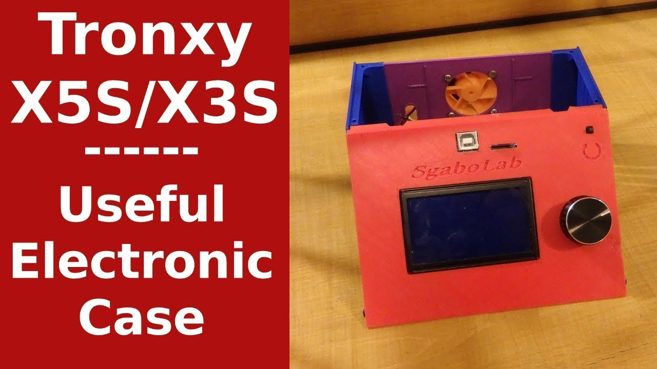 Tronxy X5S / X3S New Useful Electronics Case - Melzi v2.05 - Sub EN ...
