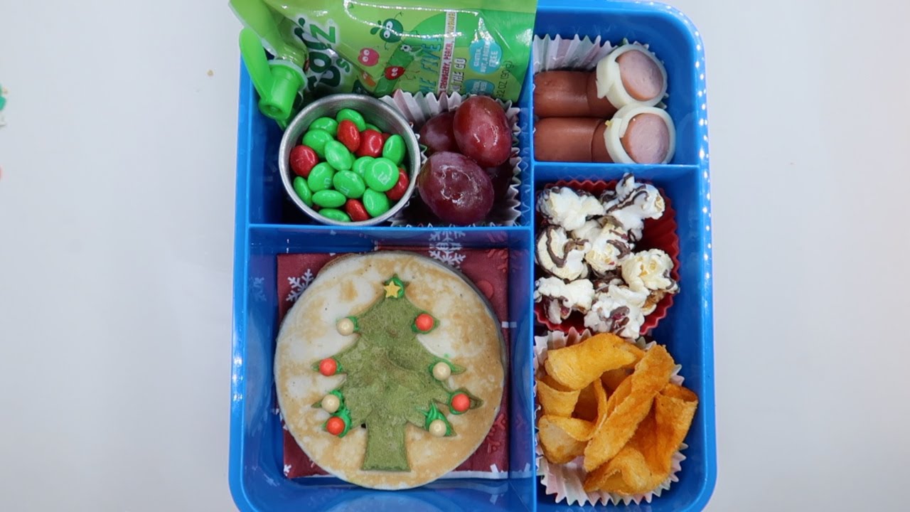 FUN & FESTIVE CHRISTMAS TREE LUNCHBOX IDEA! 🎄(SUPER EASY!) - YouTube