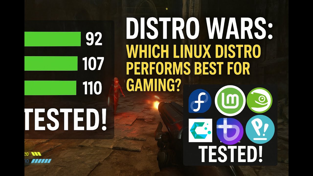 Distro Wars: Who Wins in Linux Gaming Performance? - YouTube
