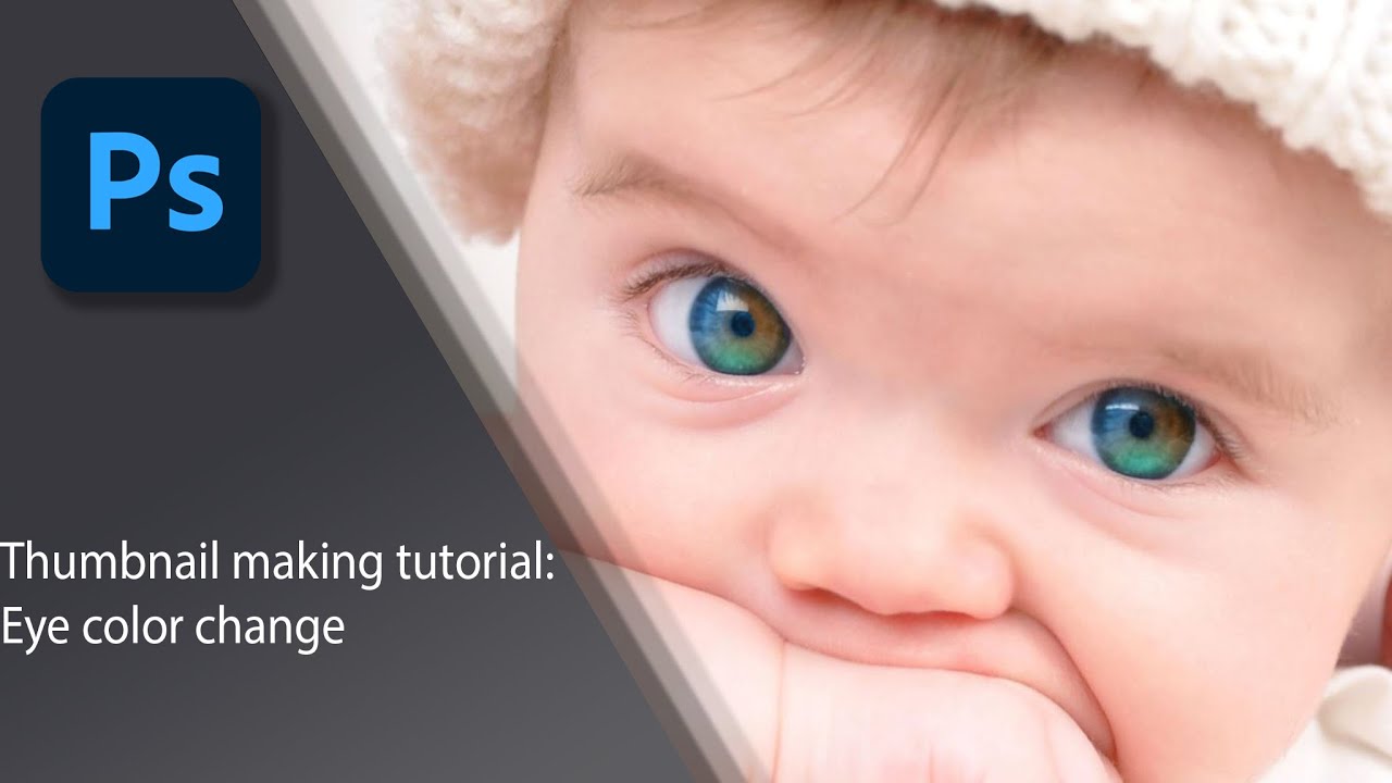 Photoshop : Making a thumbnail - YouTube