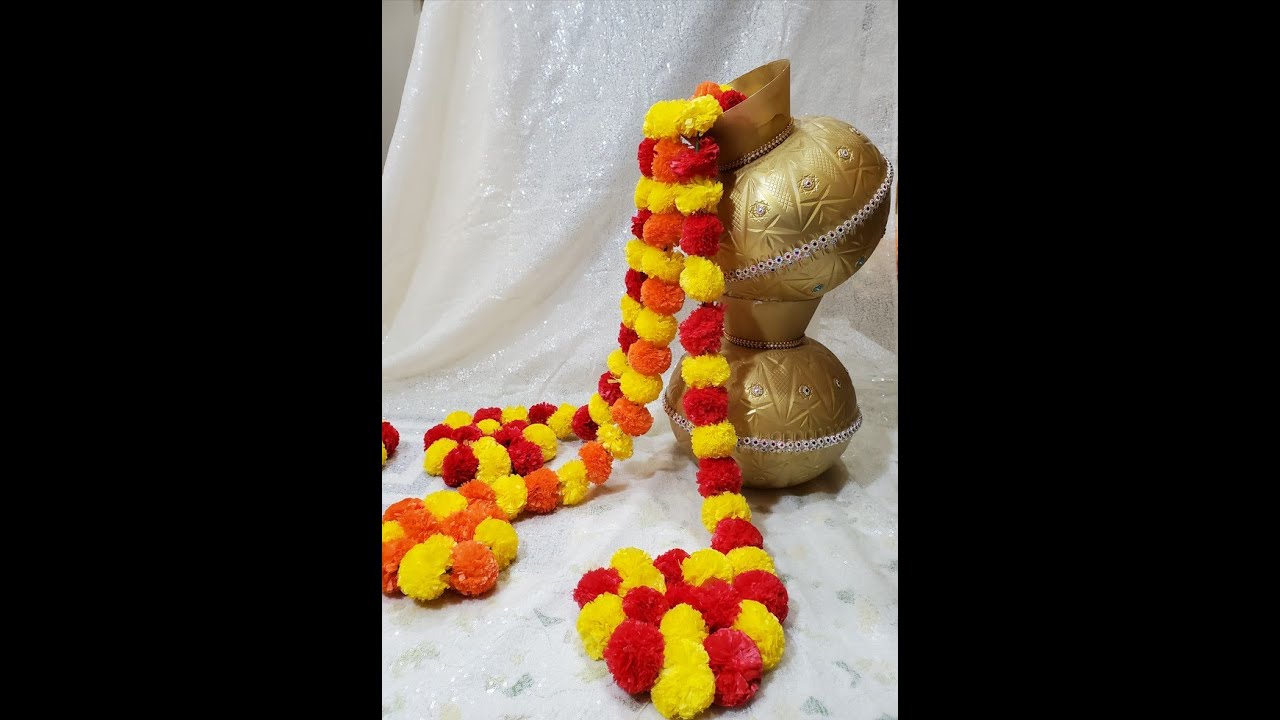 How to make traditional golden pots for Indian occasions with Dollar ...