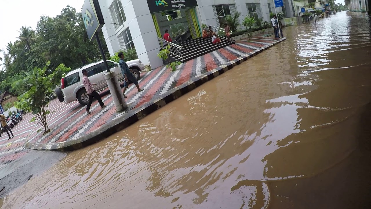Kerala Flood | Ernakulam | Aluva | August 2018 | Bullet Ride | Part 8 ...