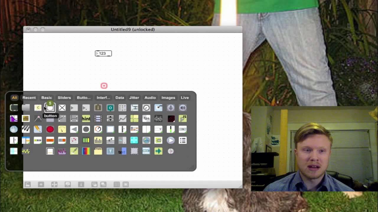 Max MSP Beginner Tutorial 1 - YouTube