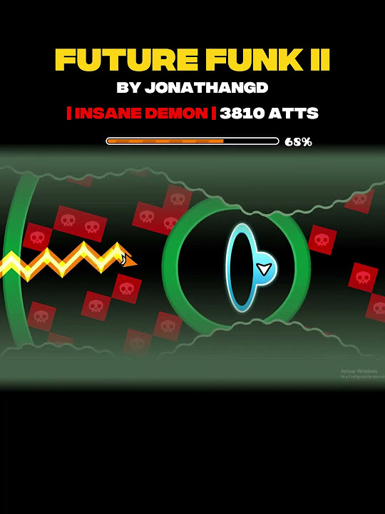 Future Funk II by Jonathan GD, Insane Demon 100% #geometrydash #gd #gaming #gameplay - YouTube