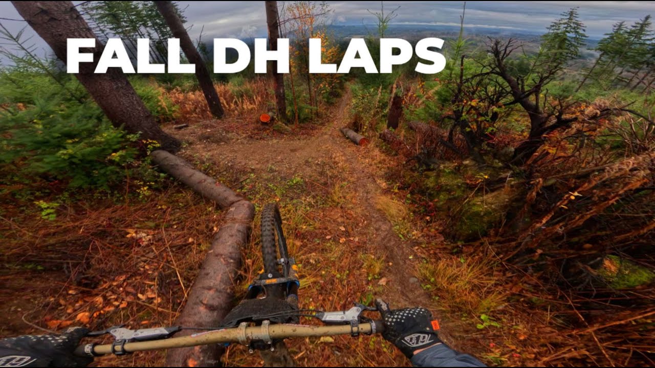 Fall DH lap with Jonah - YouTube