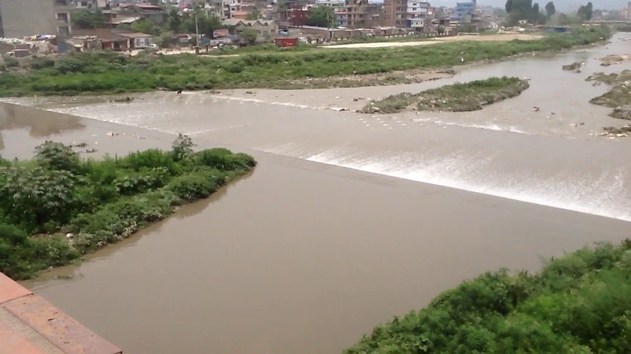 Bagmati river from thapathali kupandol bridge 2019 - YouTube