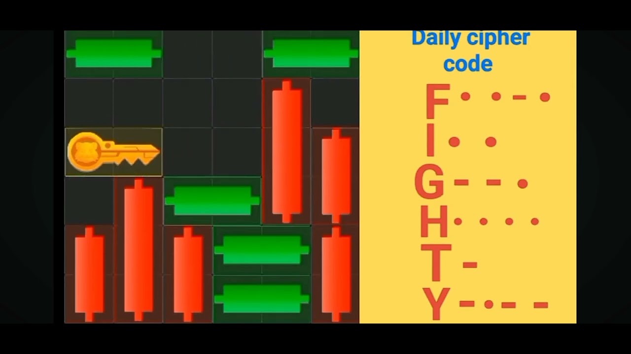 Hamster Kombat Daily Cipher Morse code Hamster Kombat daily mini game solve 29August 2024 - YouTube