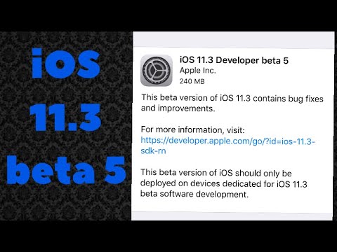IOS 11.3 (beta 5) benchmark on iPhone 6s