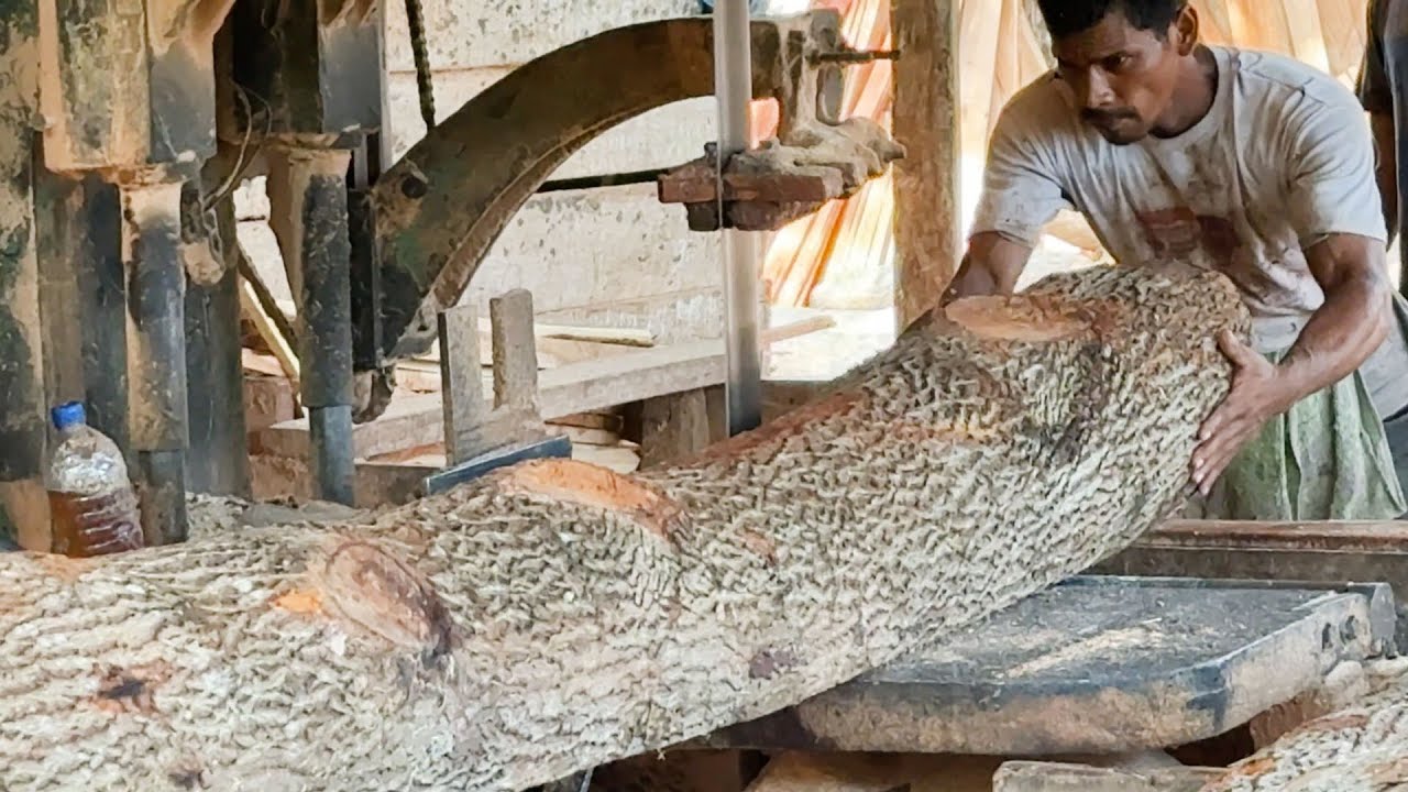 A Powerful Tool for Woodworking Conquering Challenges with a Saw - YouTube