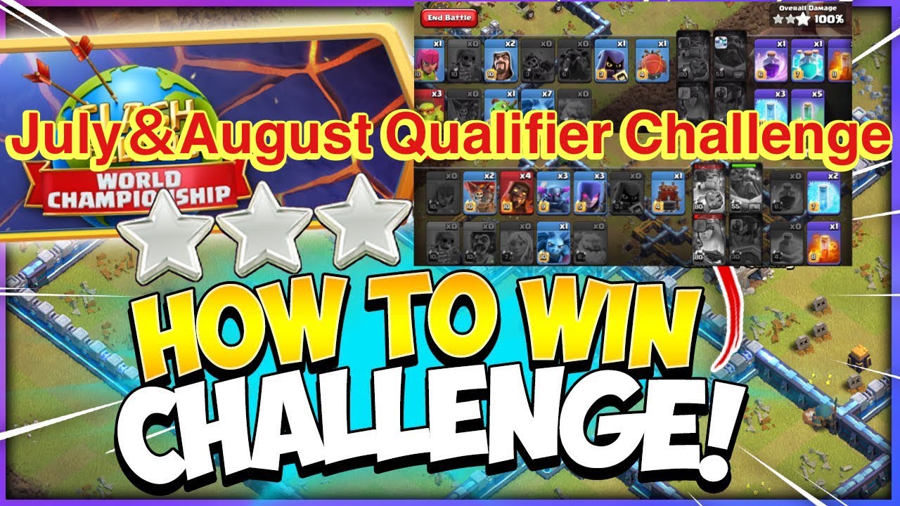 July & August Qualifier Challenge Record - YouTube