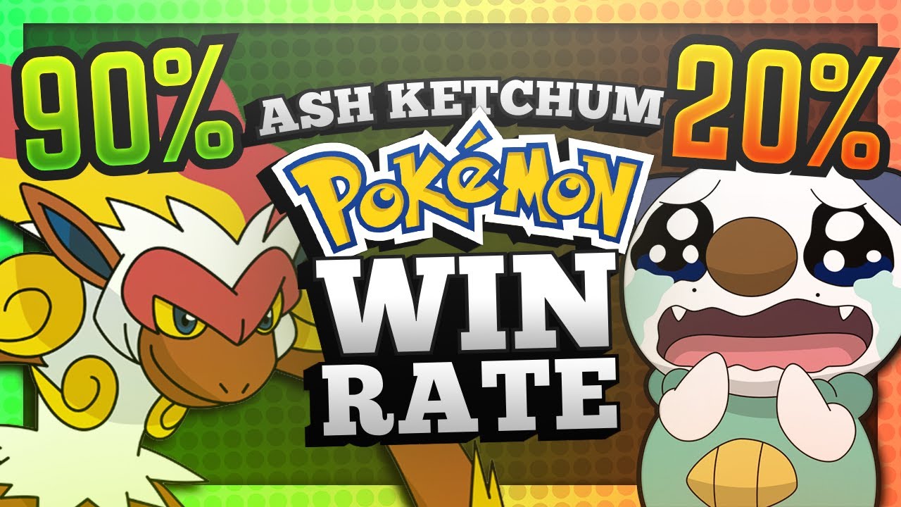 Ash Ketchum Pokémon Win Rate - YouTube